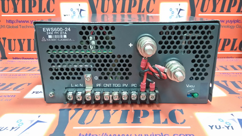 NEMIC-LAMBDA AC INPUT Power Supply EWS600-24 - PLC DCS SERVO Control MOTOR POWER SUPPLY IPC ROBOT